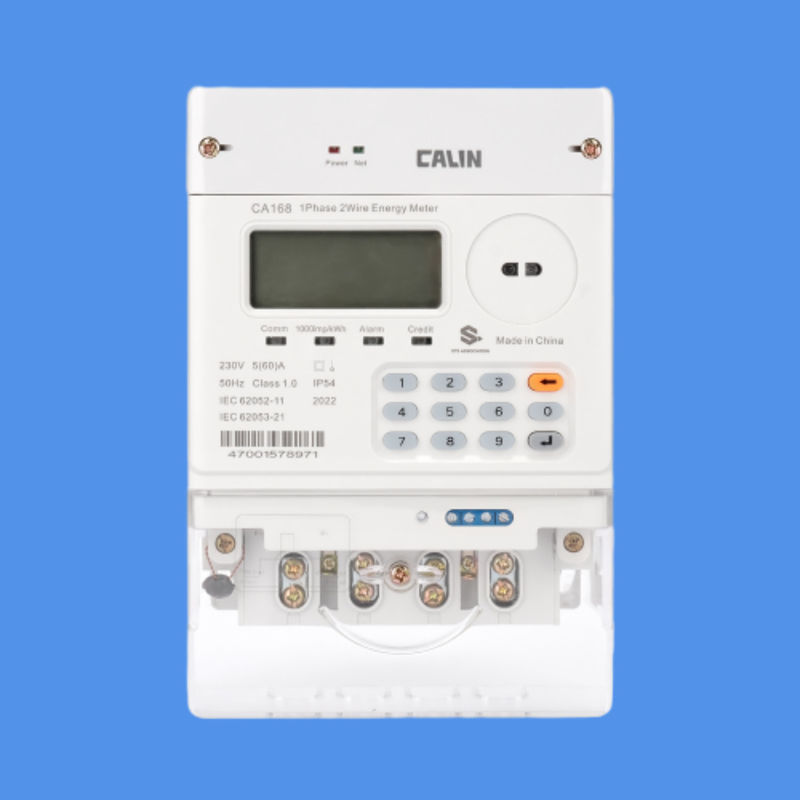 Compact and Keypad-Based Design Split Type Prepaid Electricity Meters ...